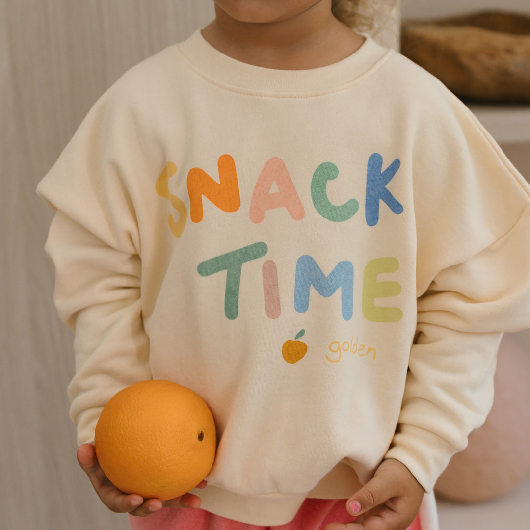 SNACK TIME SWEATER | VANILLA PARFAIT – Olive and August