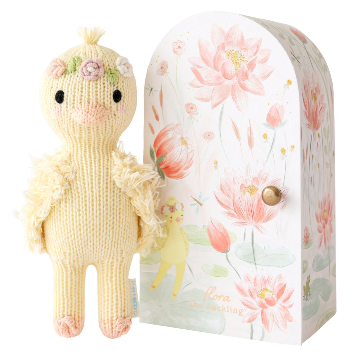 CUDDLE+KIND | TINY FLORA THE DUCKLING (MAUVE) – Olive and August