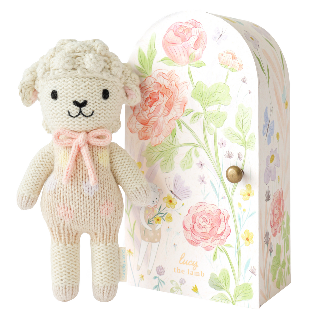 CUDDLE+KIND | TINY LUCY THE LAMB (PASTEL) – Olive and August
