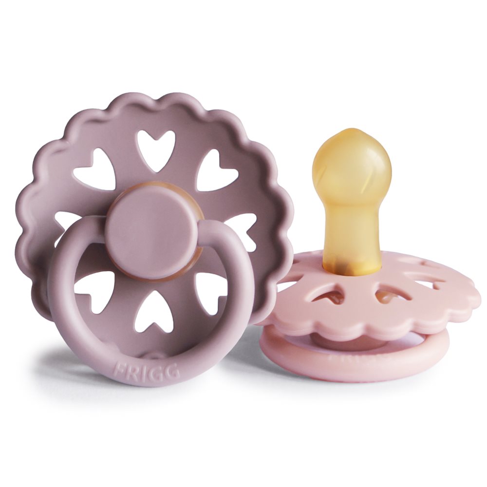 FRIGG FAIRYTALE PACIFIER 2 PACK | TWILIGHT MAUVE/PRIMROSE – Olive and ...