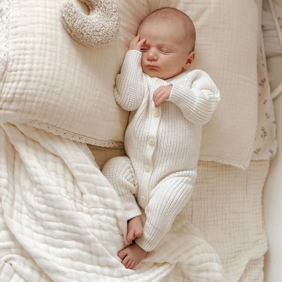 EVERYDAY RIBBED ROMPER | MILK – Olive and August