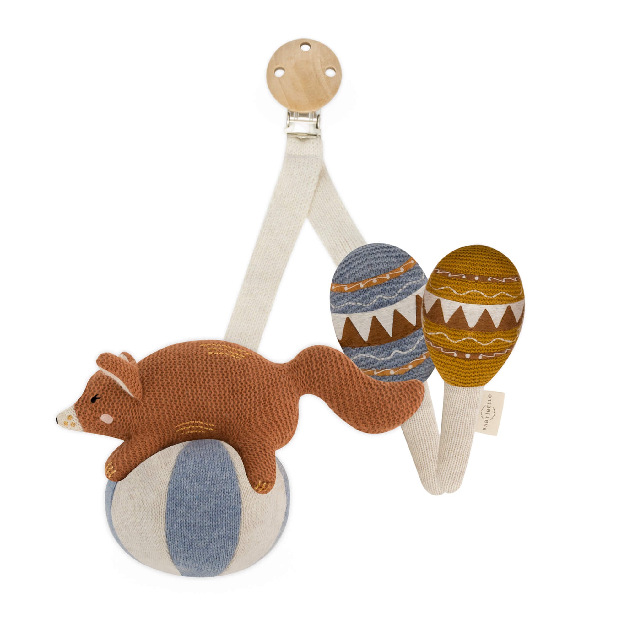 FREY THE FOX (BLUEBERRY) | PRAM TOY – Olive and August