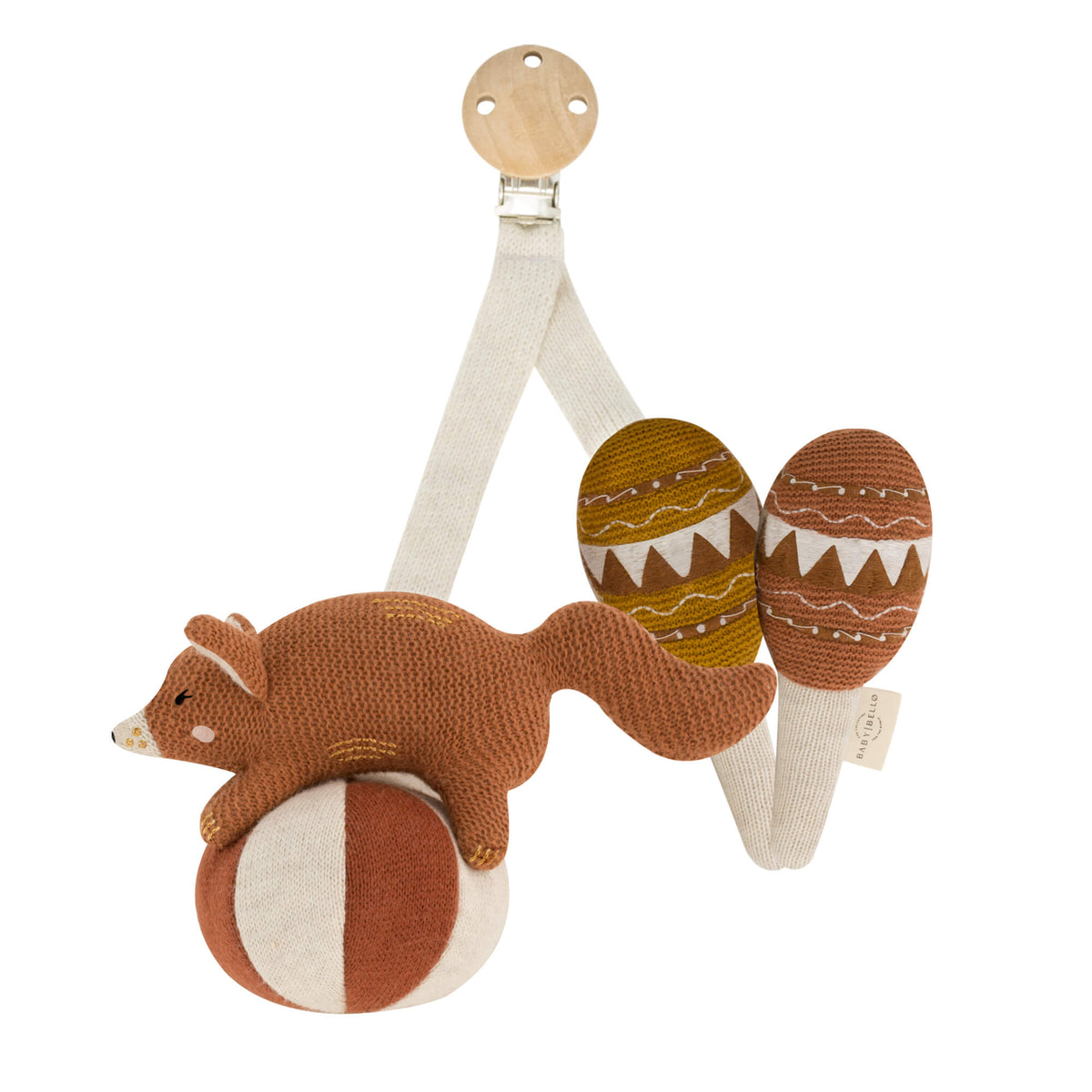 FREY THE FOX (CINNAMON) | PRAM TOY – Olive and August