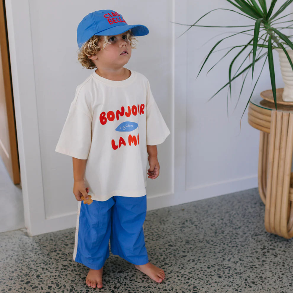 BONJOUR LA MER TEE | BUTTERCREAM – Olive and August